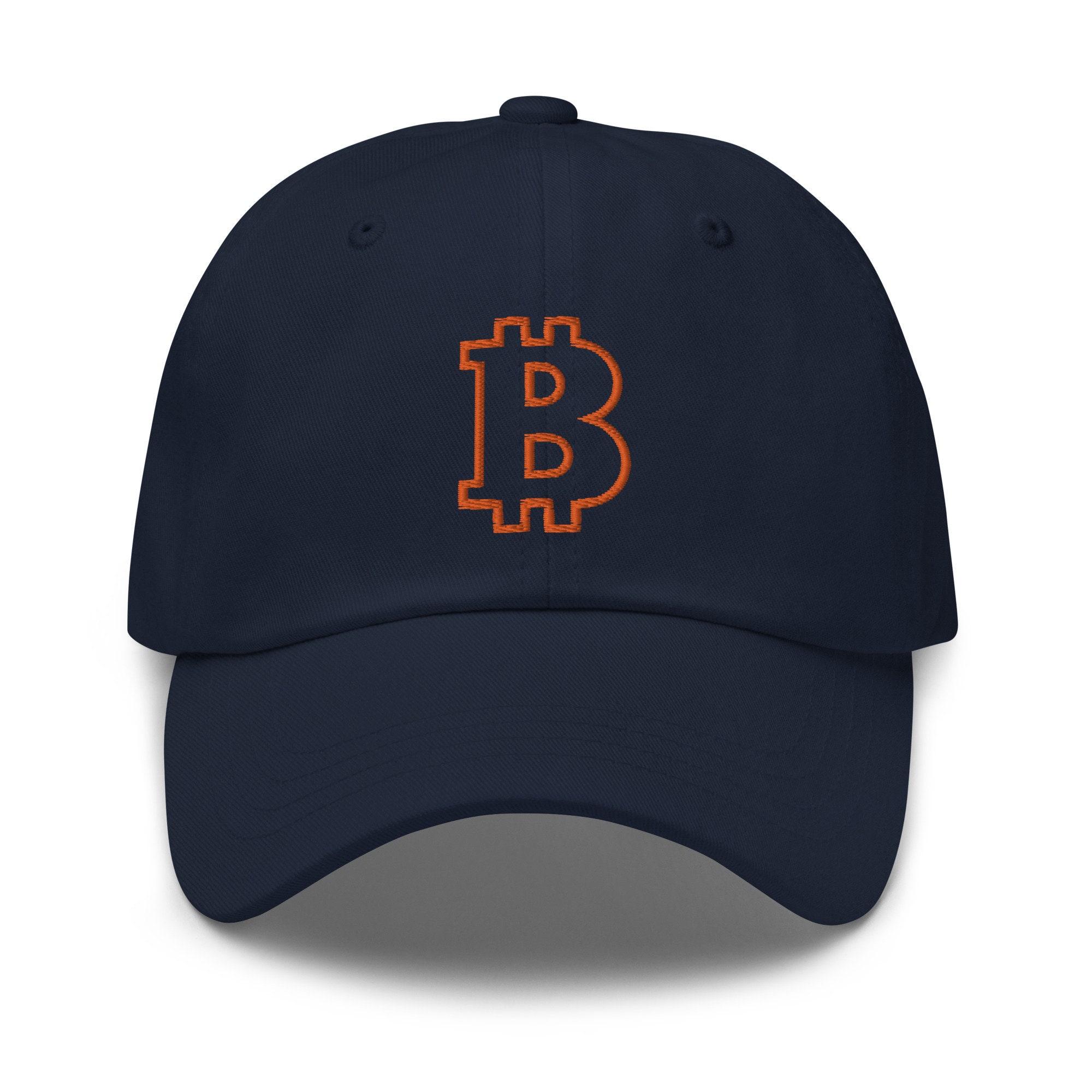 Bitcoin Hat, Bitcoin Embroidered Dad Hat, BTC Hat, Bitcoin Gift ...