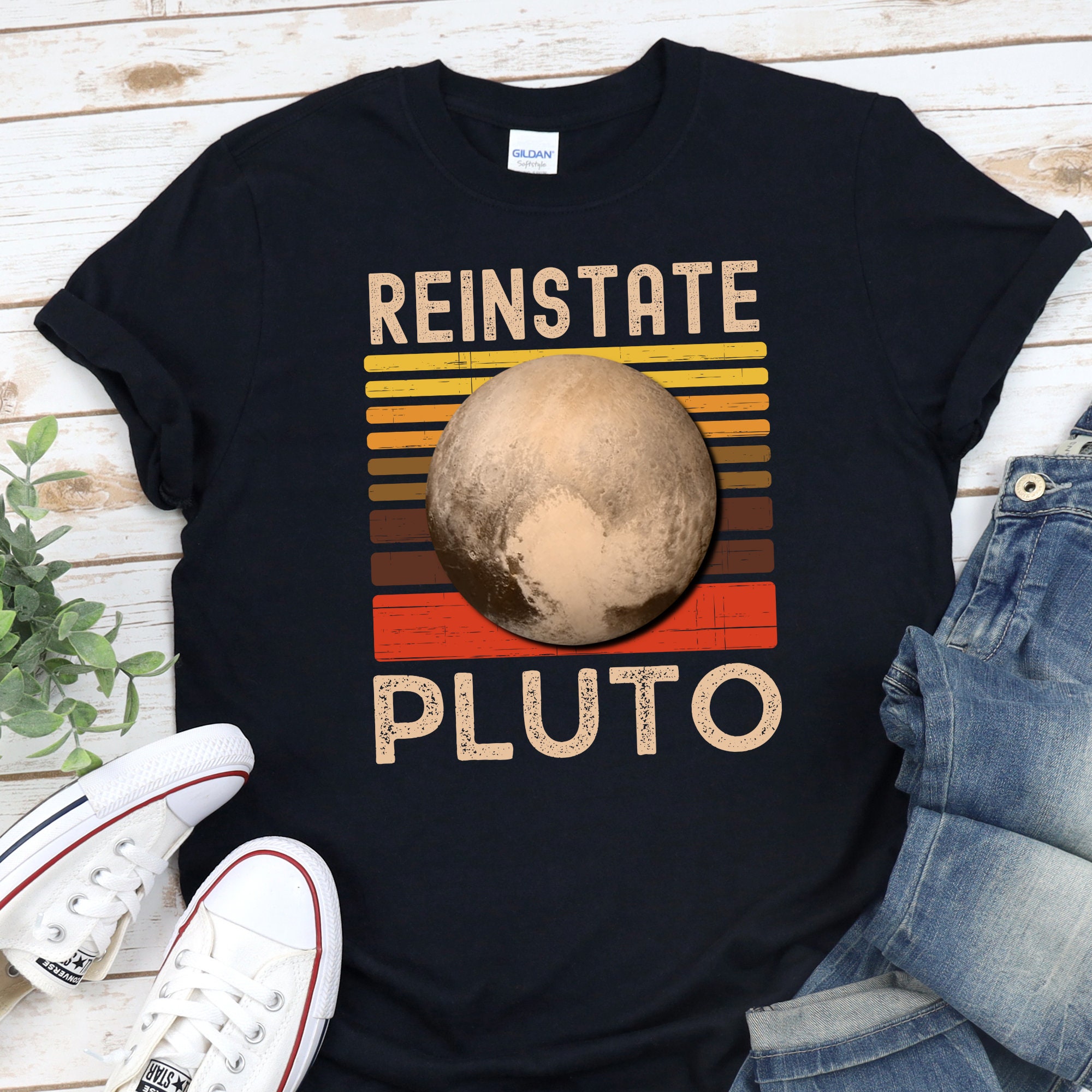 Pluto Solar System T Shirts
