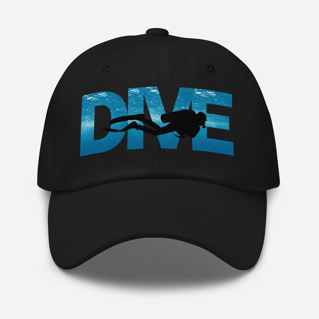 SCUBA Diving Hat, Scuba Adjustable Hat, Gift for Divers, Dive Cap ...