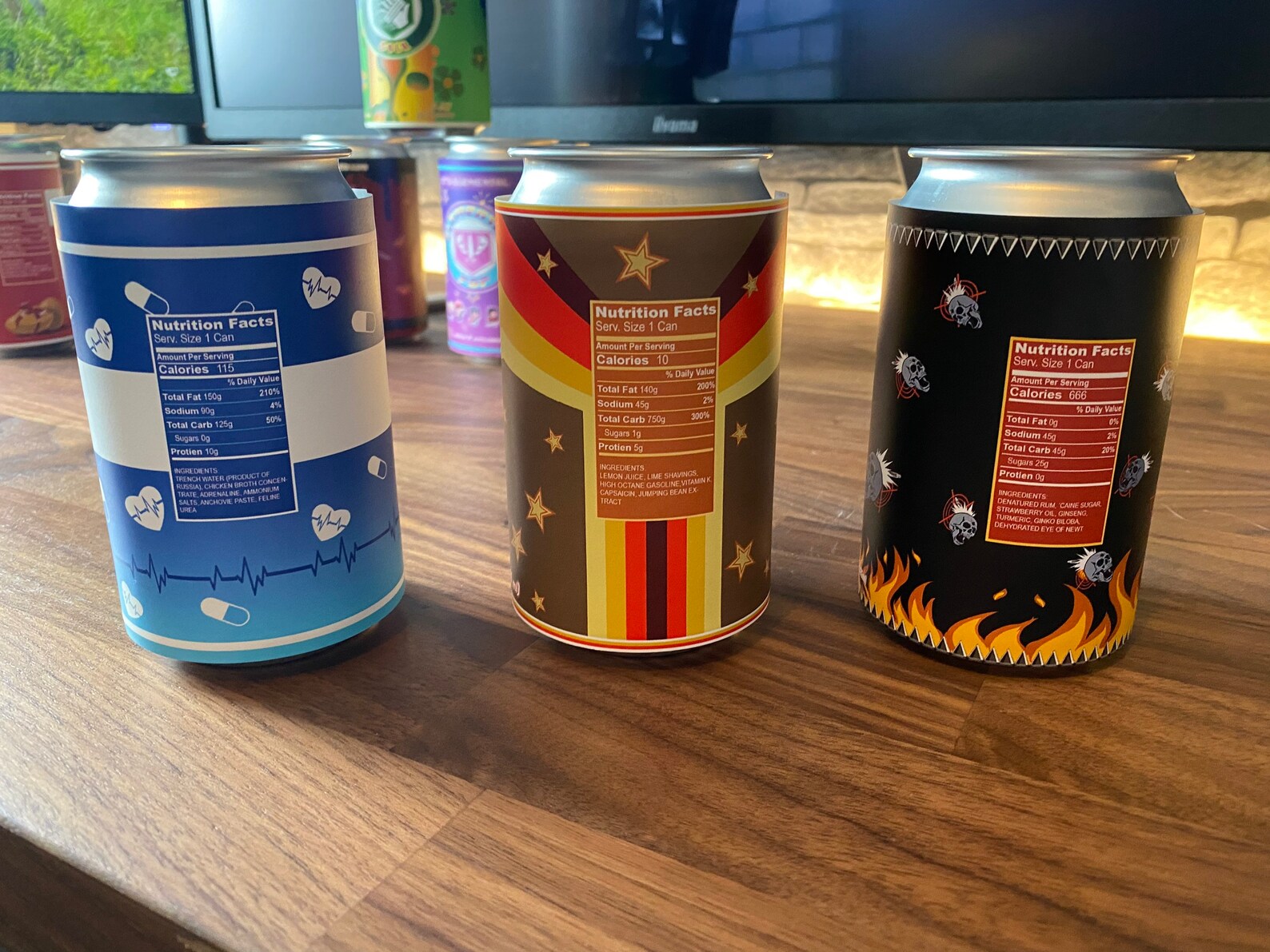 Call of duty Zombie Perk Cans Full collection 9 Cold War | Etsy