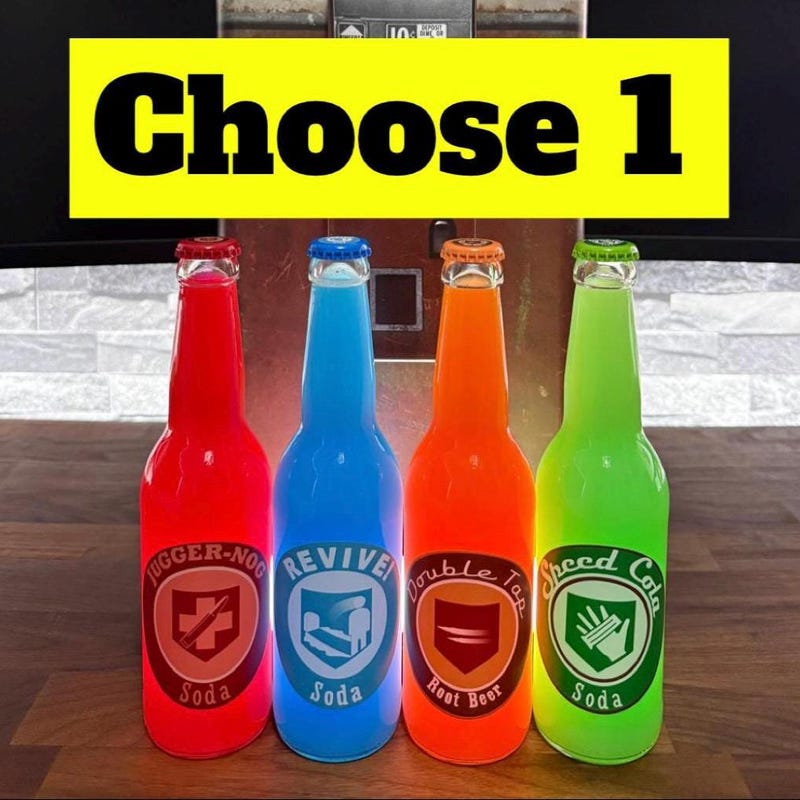 Call of Duty Perk Bottles - Etsy