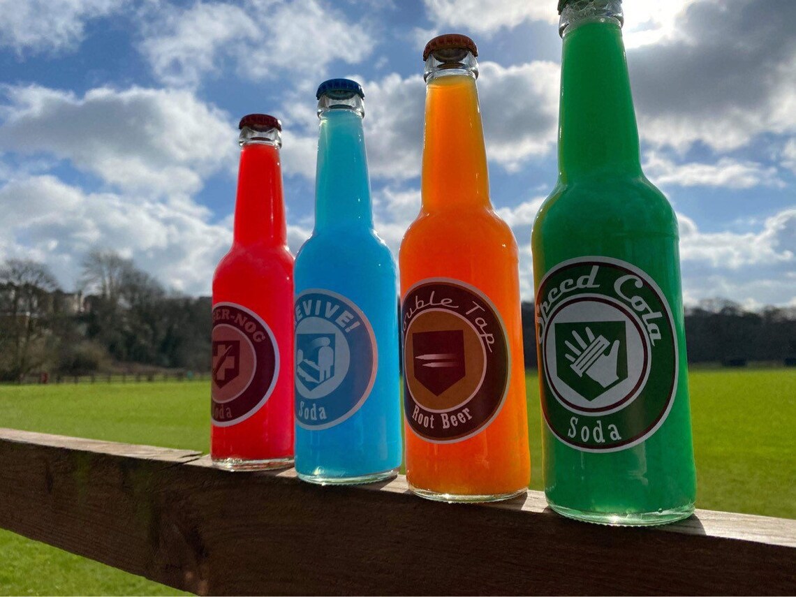 Call of Duty Zombie Perk Bottles 4 perk a cola bottles Xbox | Etsy