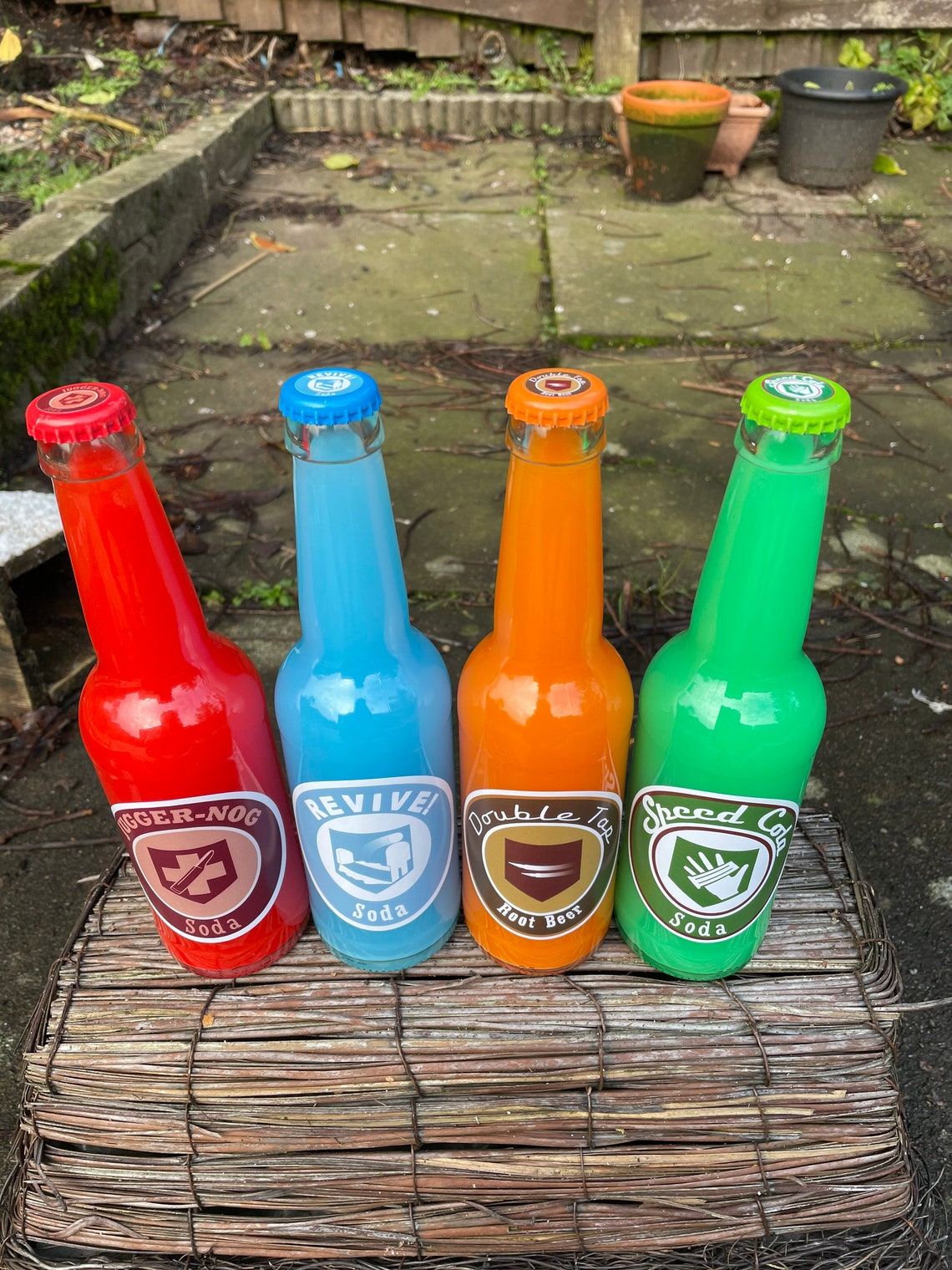 Call of Duty Zombie Perk Bottles 4 perk a cola bottles Xbox | Etsy