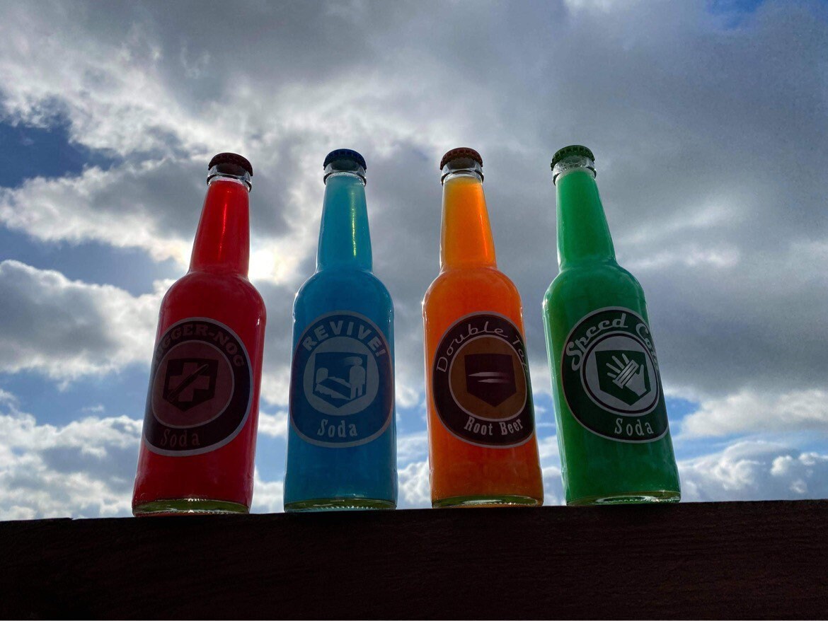 Call of Duty Zombie Perk Bottles 4 perk a cola bottles Xbox | Etsy