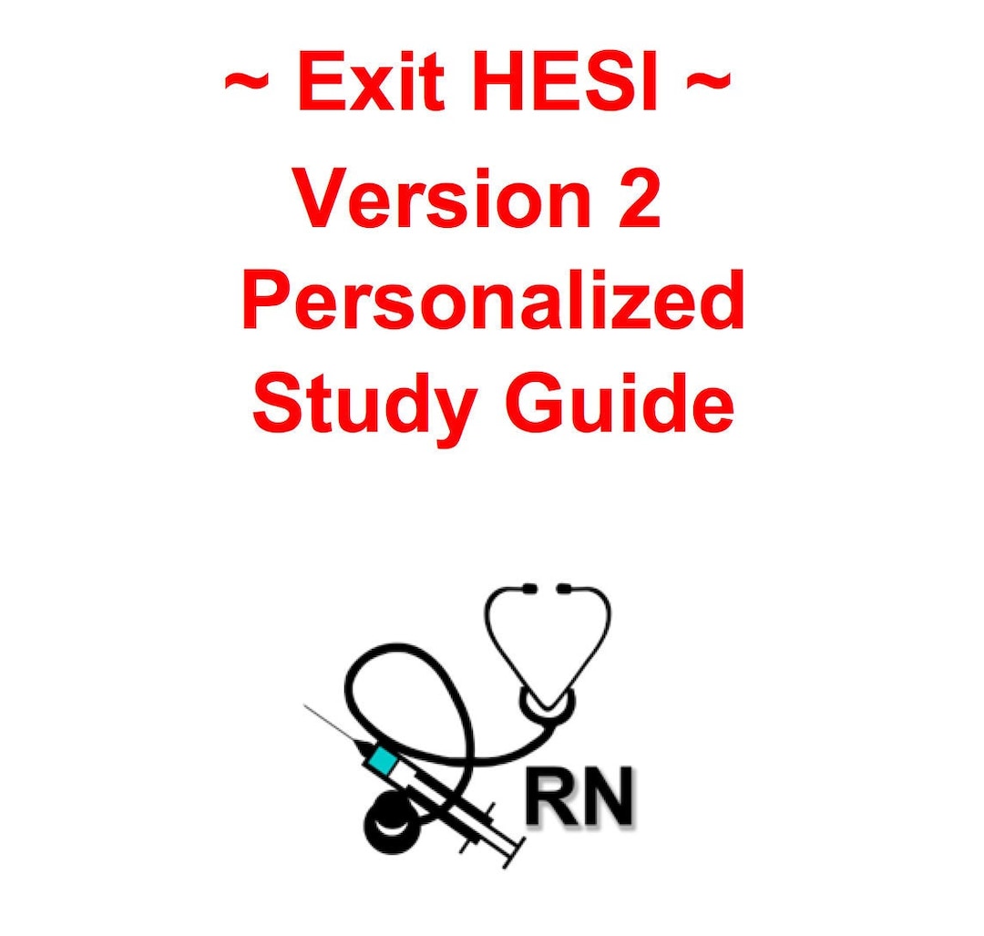 Personalized Study Guide For HESI Exit V2 Etsy personalized-study-guide-for-hesi-exit-v2-etsy