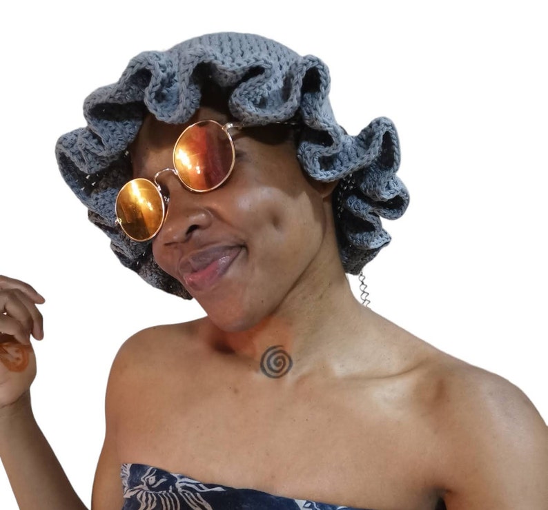 Crochet Ruffle Hat Pattern: Easy Summer Hat Tutorial (PDF Download) - Etsy