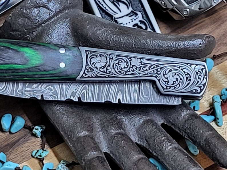 Blade & Bolster Design – Full Design + Template (laser-ready) - Etsy