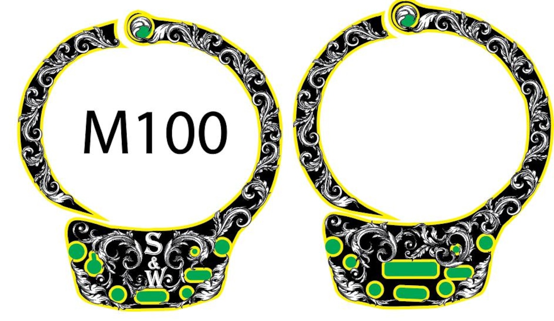 Handcuff Templates for Design With Laser Engraving in .ai8 and .svg ...