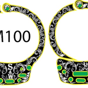 Handcuff Templates for Design With Laser Engraving in .ai8 and .svg ...