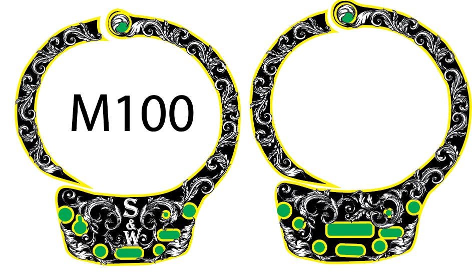 Handcuff Templates for Design With Laser Engraving in .ai8 and .svg ...