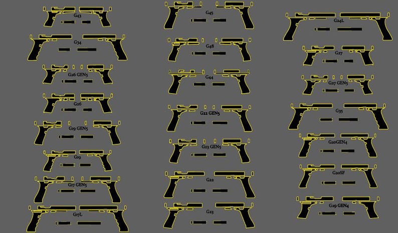 The Big Bundle 10 of the Biggest Name Templates for Design and Laser ...