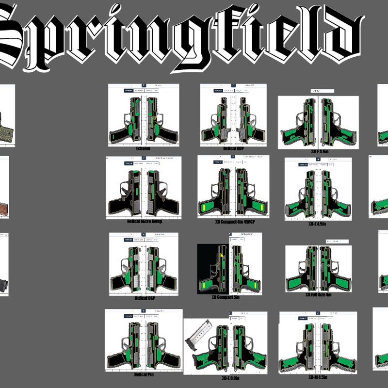 1911 Springfield Armory - Etsy