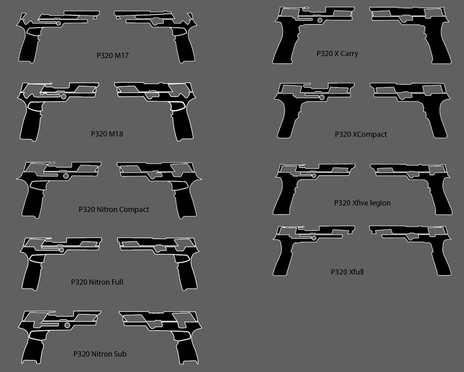 SIG Templates for Design and Engraving (beyond Affordable) - Etsy