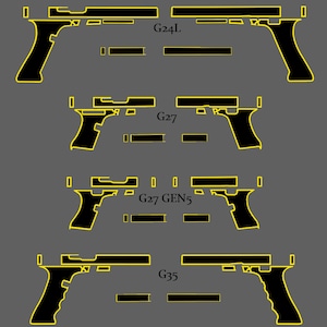 Glock Templates for Design and Engraving (beyond Affordable) - Etsy