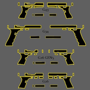 Glock Templates for Design and Engraving (beyond Affordable) - Etsy