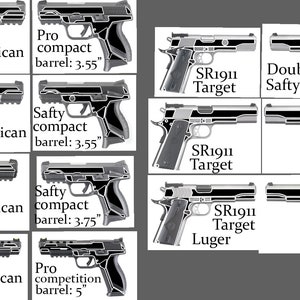 Ruger Templates for Design and Engraving (beyond Affordable) - Etsy