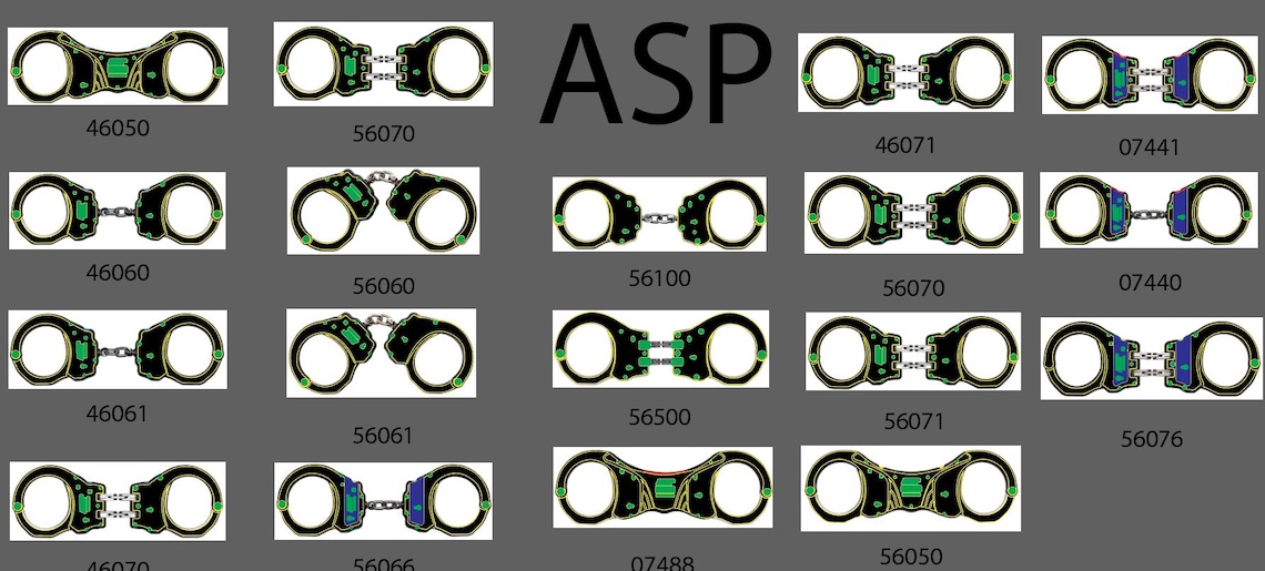 Handcuff Templates for Design With Laser Engraving in .ai8 and .svg ...
