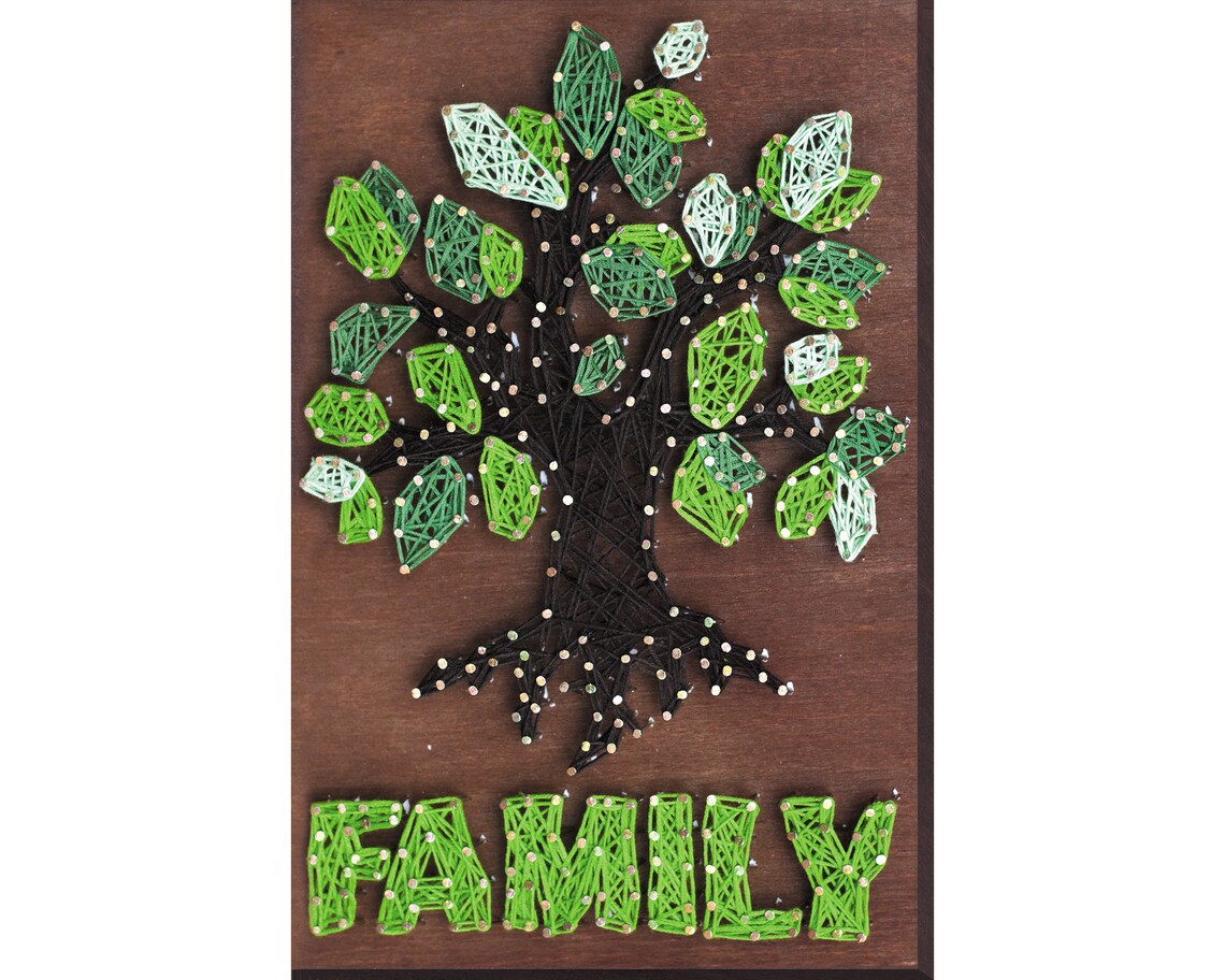 String Art DIY Kit "tree" DIY. Creative DIY Kit. - Etsy