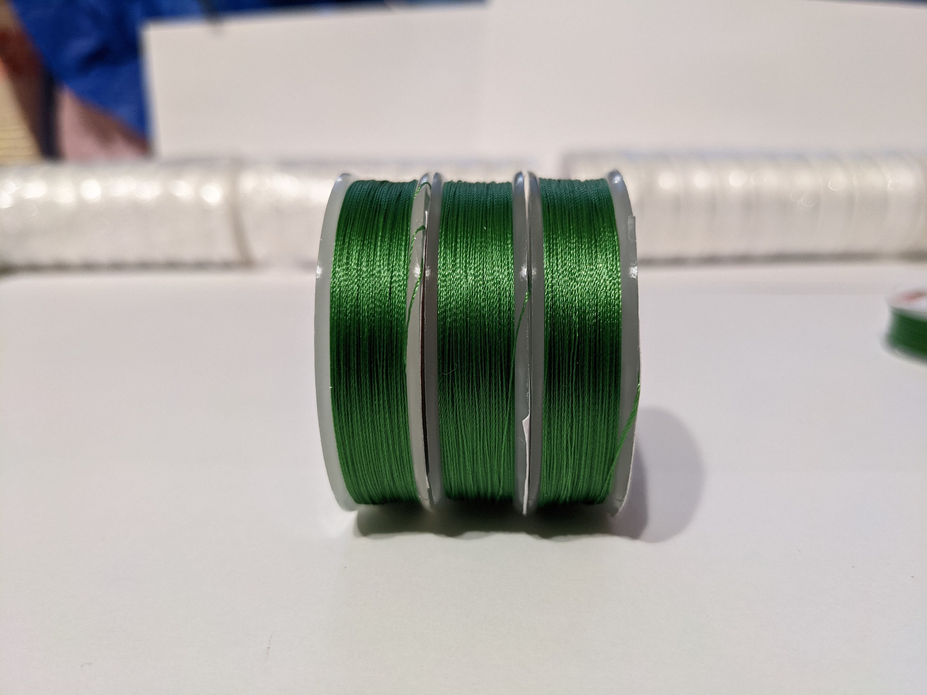 Threads for Embroidery With Beads by the Piece Beading | Etsy