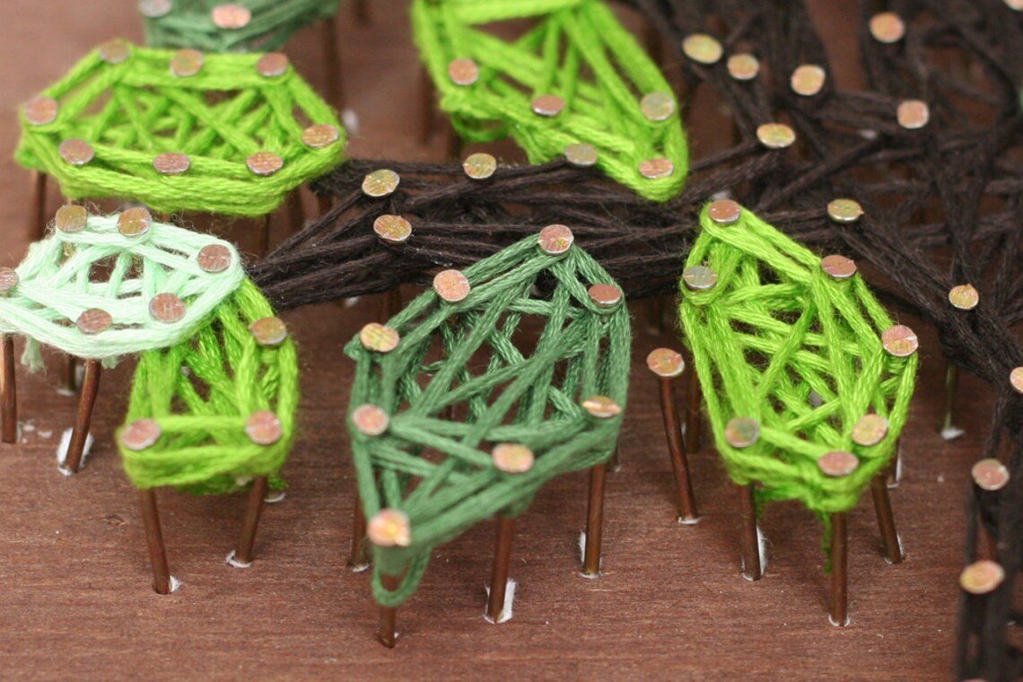 String Art DIY Kit "tree" DIY. Creative DIY Kit. - Etsy