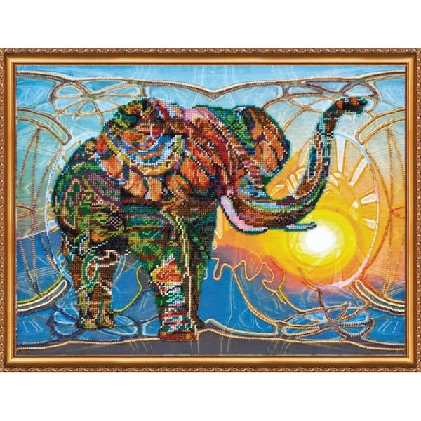 Mosaic Elephant - Etsy