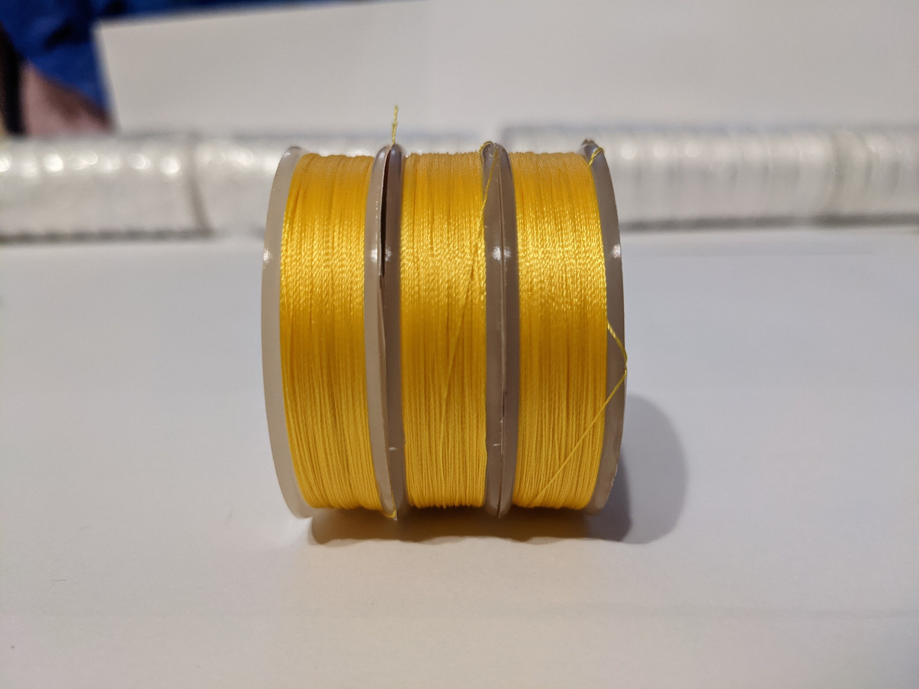 Threads for Embroidery With Beads by the Piece, Beading Threads ...