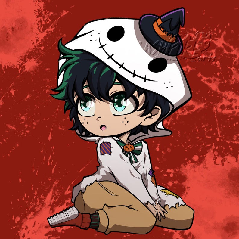 MHA Halloween Stickers: Costumes Galore! - Etsy