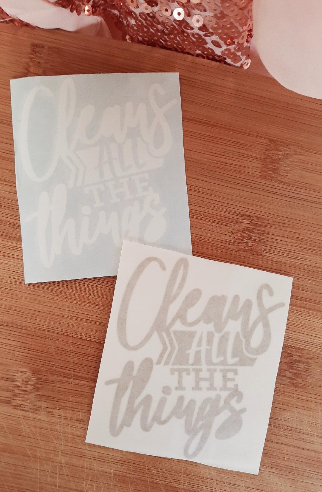 Household Cleaner Bottle Label 16oz || DIY Label Only - Etsy