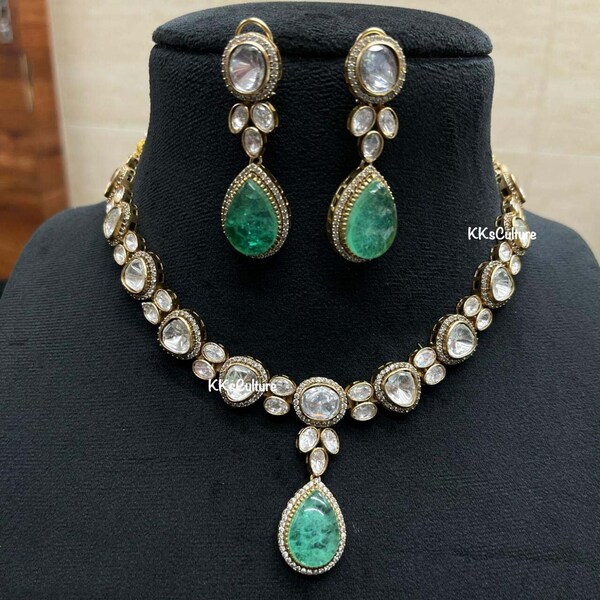 Mint Gold Necklace - Etsy