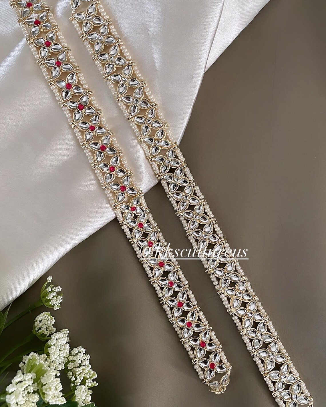 Kundan Head Band/sheesh Phool Tikka/bridal Matha Patti/sheesh - Etsy