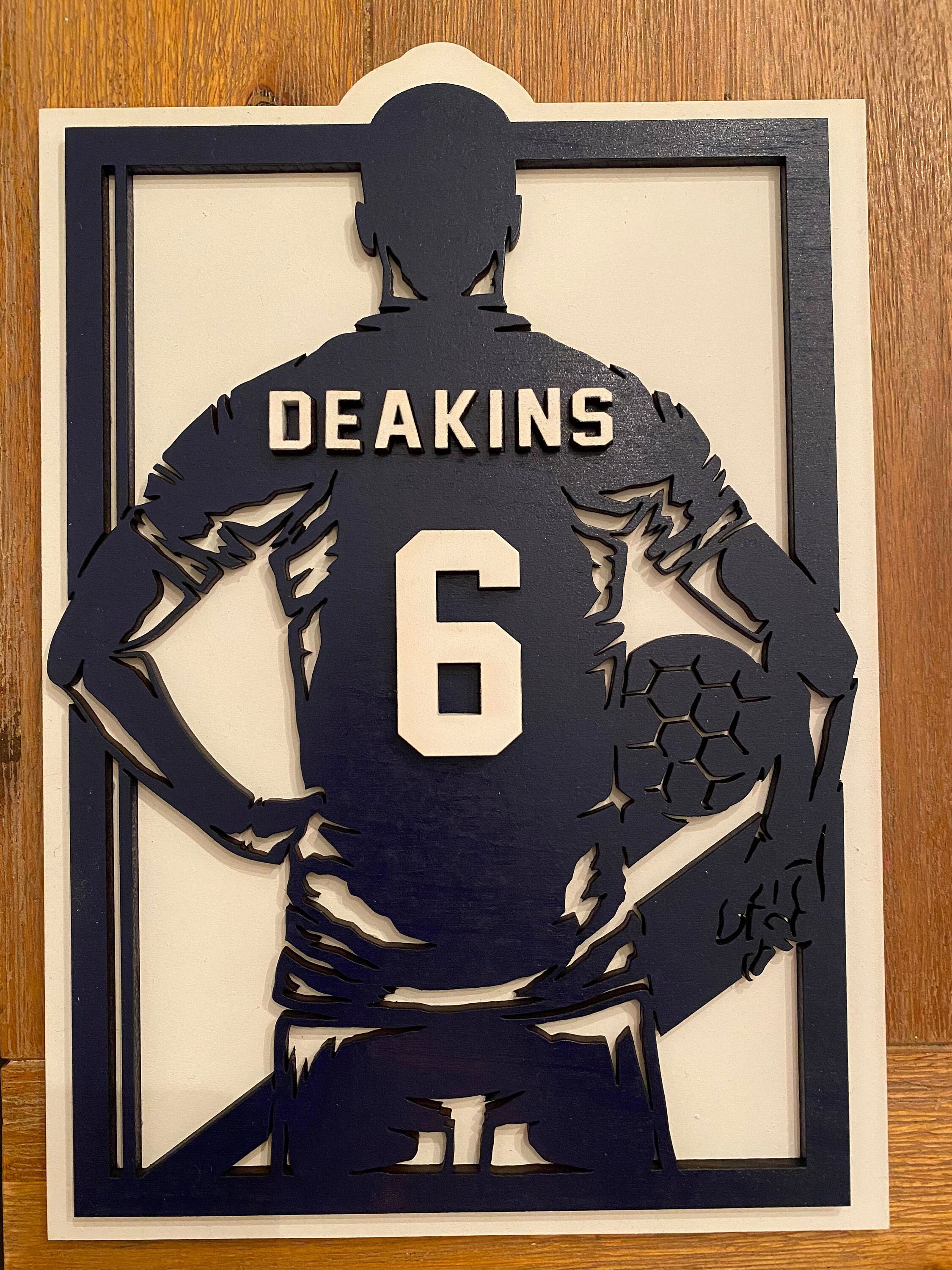 Personalized Sports Signs/soccer Sign/soccer Silhouette/gifts - Etsy
