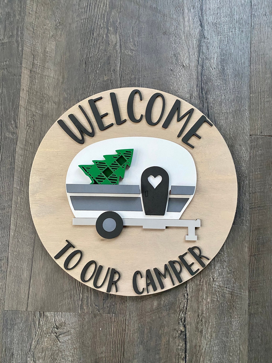Welcome to Our Camper/interchangeable Sign/interchangeable - Etsy