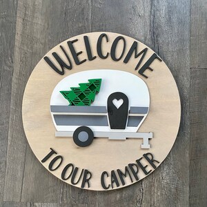 Welcome to Our Camper/interchangeable Sign/interchangeable Welcome Sign ...