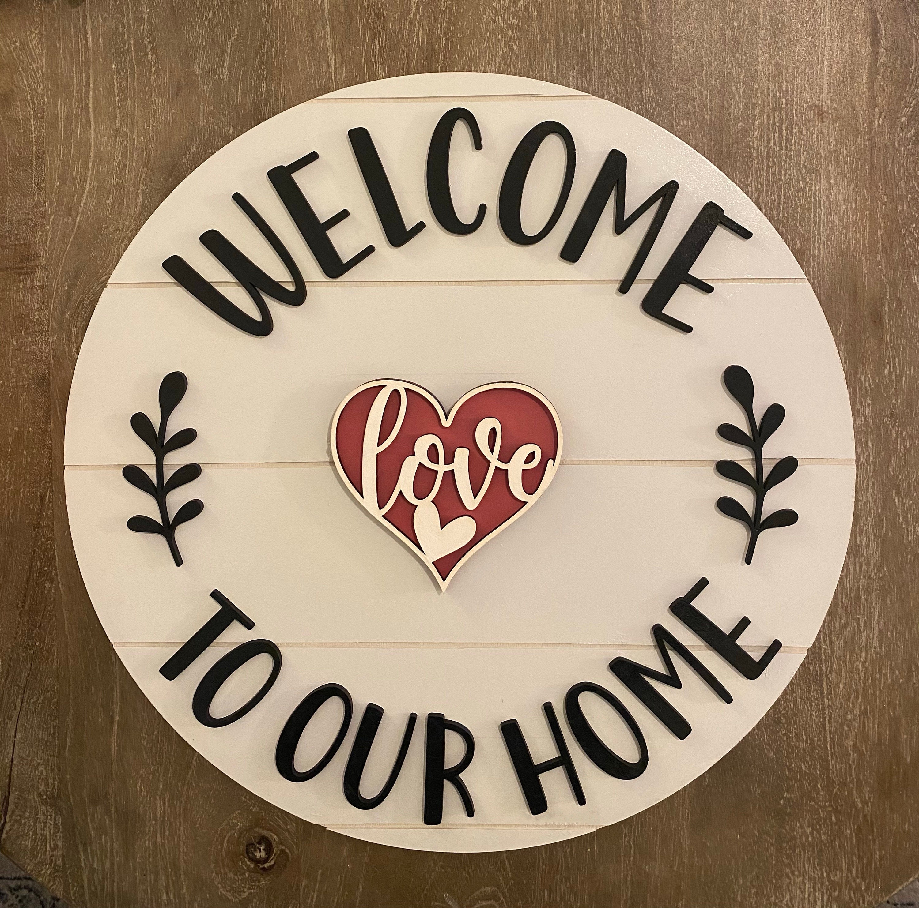 Interchangeable Welcome Sign/welcome Sign/all Seasons | Etsy