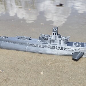 Toy Submarine. WW2 Toy Submarine. Customizable. 16in Long. 3D Printed ...