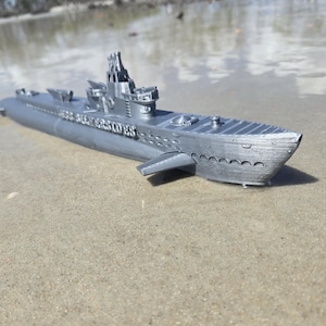 Toy Submarine. WW2 Toy Submarine. Customizable. 16in Long. 3D Printed ...