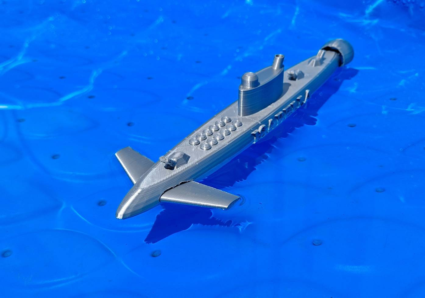Customizable Toy Submarine. Battleship Submarine. 3D Printed Toy ...