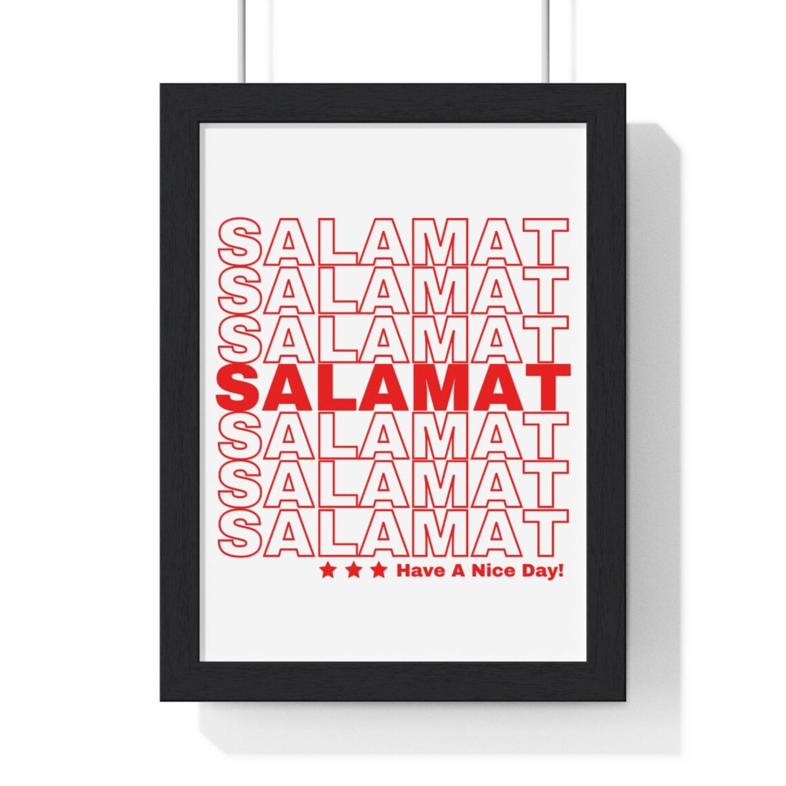 Salamat Po / Have A Nice Day Poster Print- Digital Download Only ...