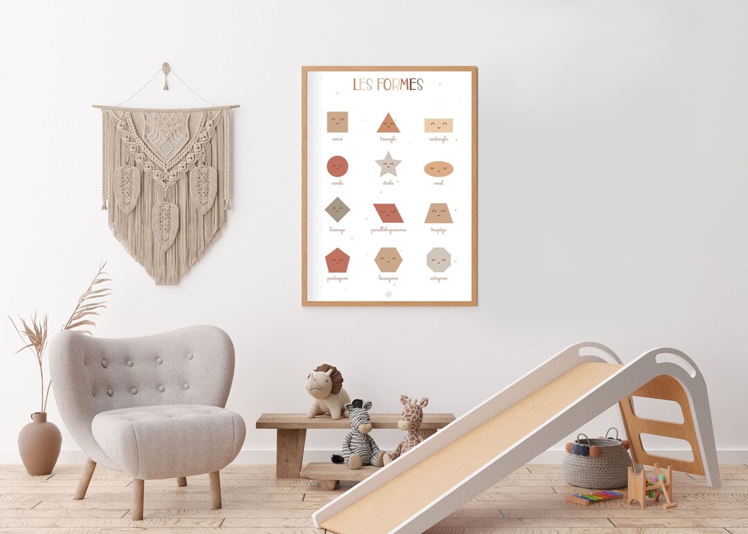 French Educational Poster, Alphabet Poster, Educational Posters to ...