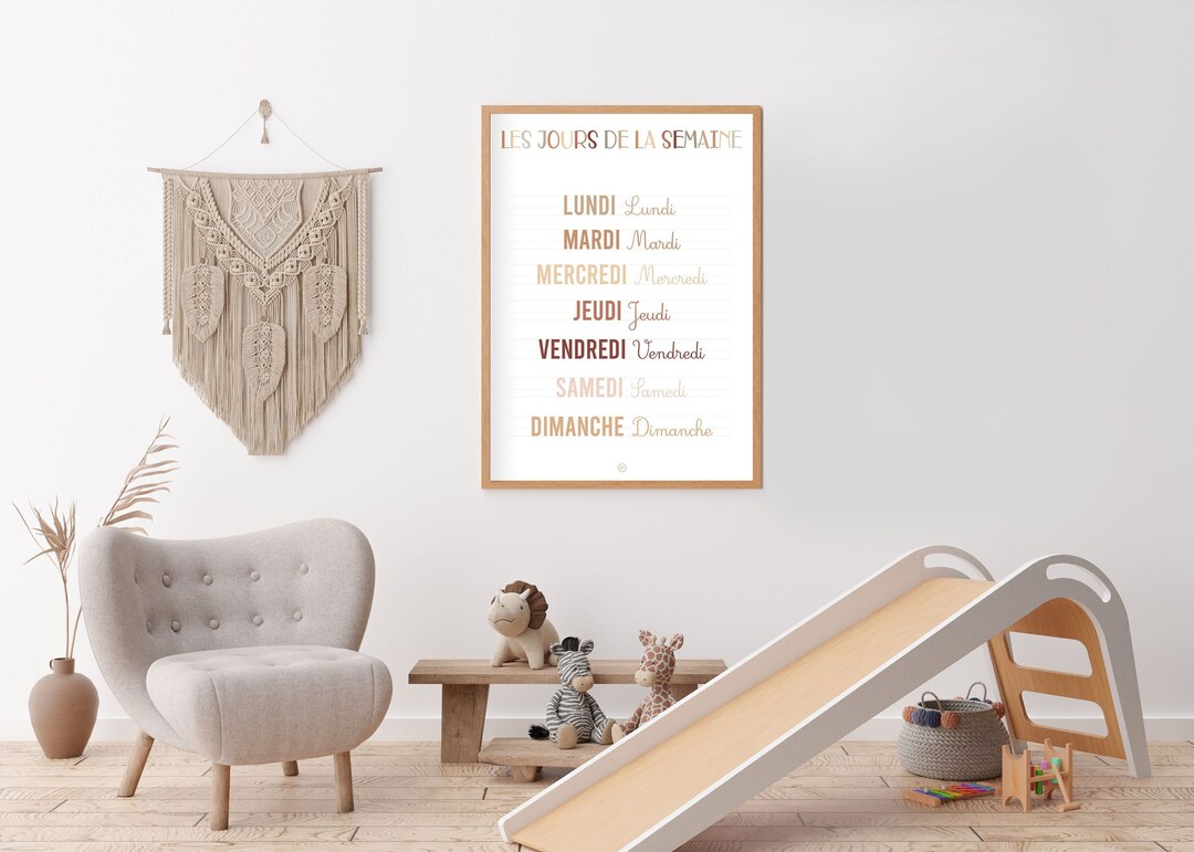 French Educational Poster, Educational Posters to Print for Classroom ...