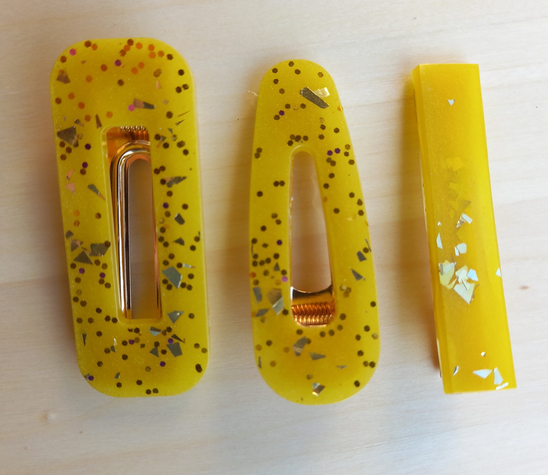 Handmade Epoxy Resin Clasps Set - Etsy