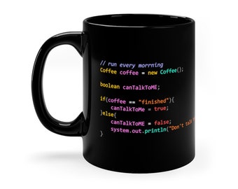 Coding Coffee Mug | Etsy