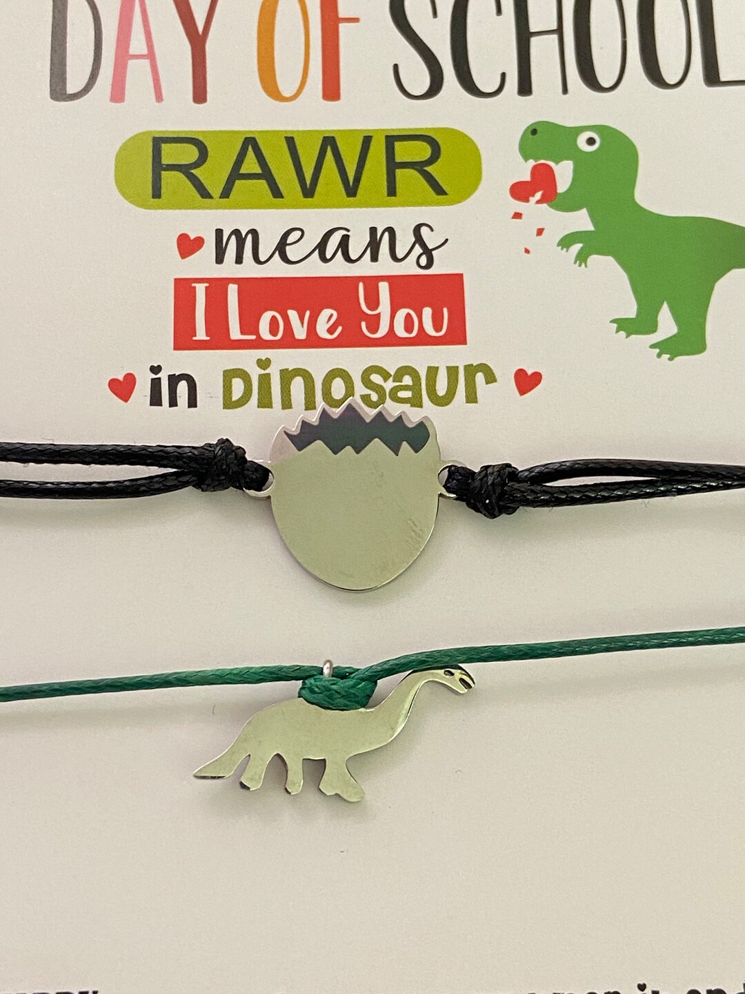 Dinosaur First Day of School, Back to School, Going to Kindergarten ...