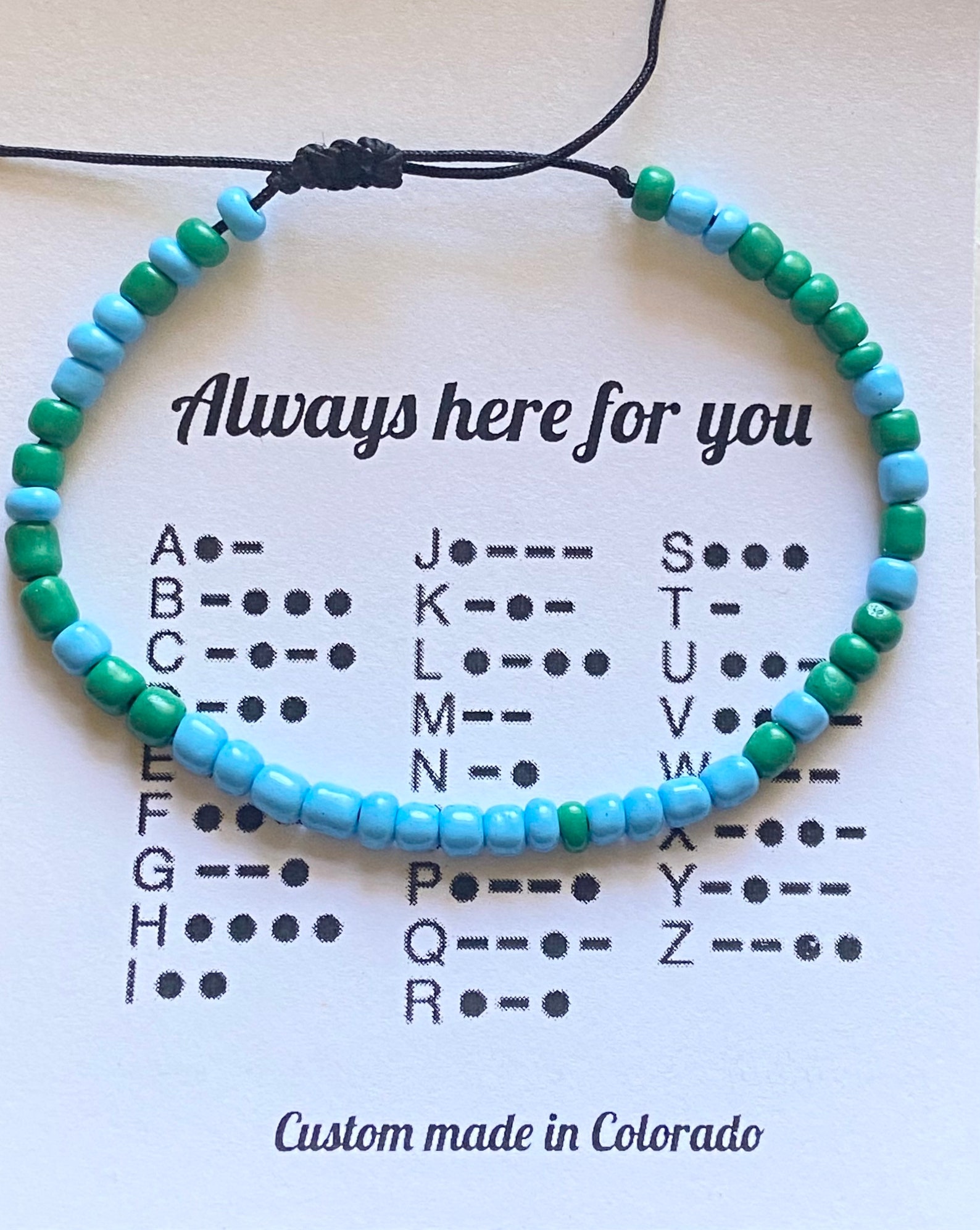 Custom Morse Code Bracelet Personalized Bracelets - Etsy