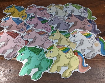 My Little Pony G1 Stickers - Etsy