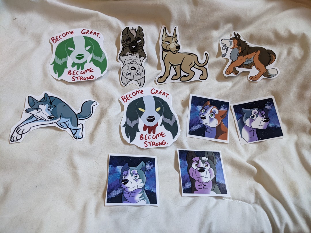 Ginga Transparent Stickers - Etsy