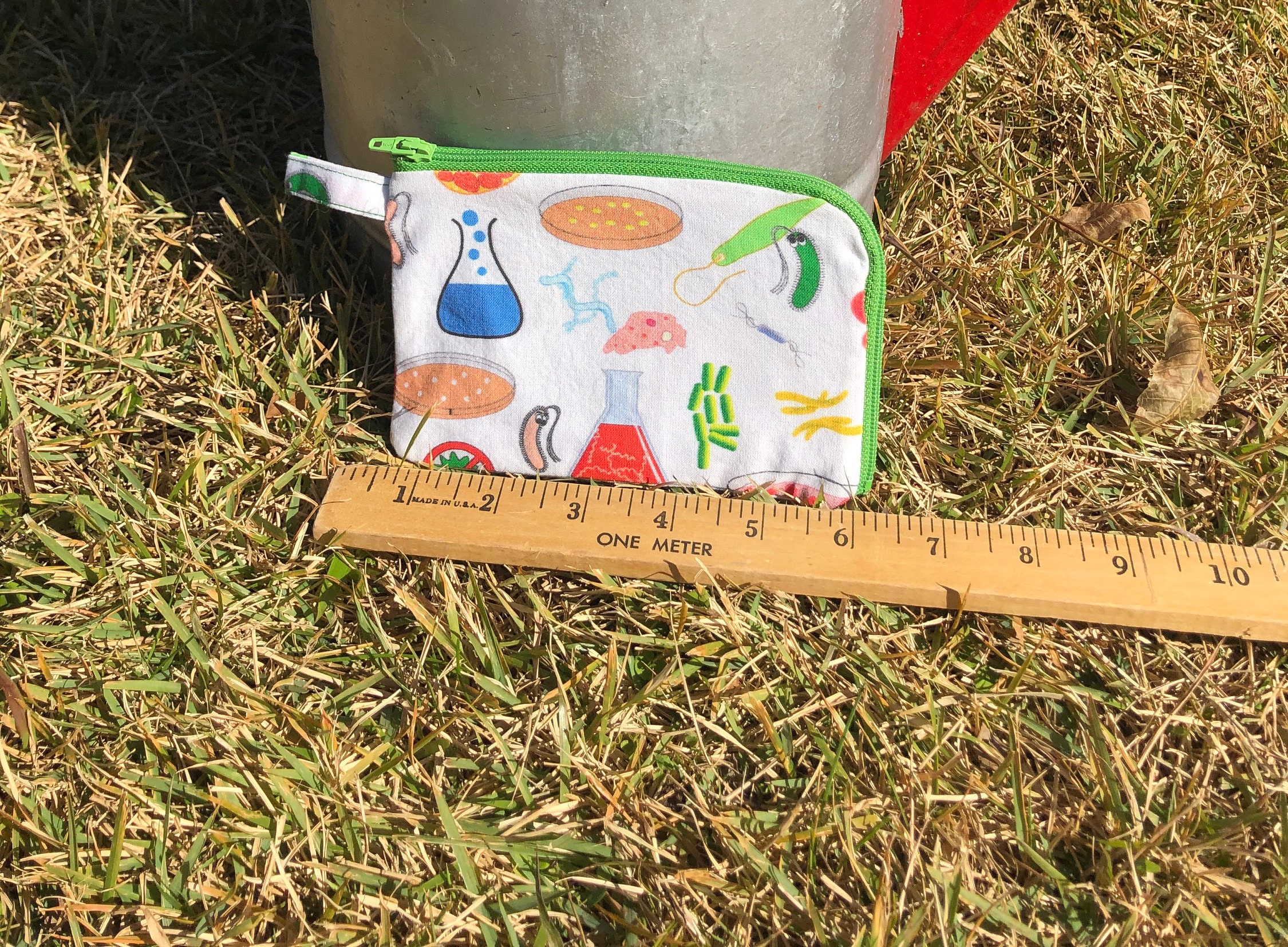 Fully Lined Small Pouch-biology Edition - Etsy