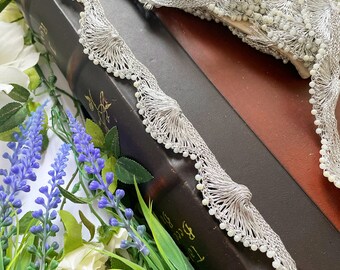 Bridal Indian Pankhi decorative Dupatta Trim 2 Yards 2.2 Cm Wide Saree ...