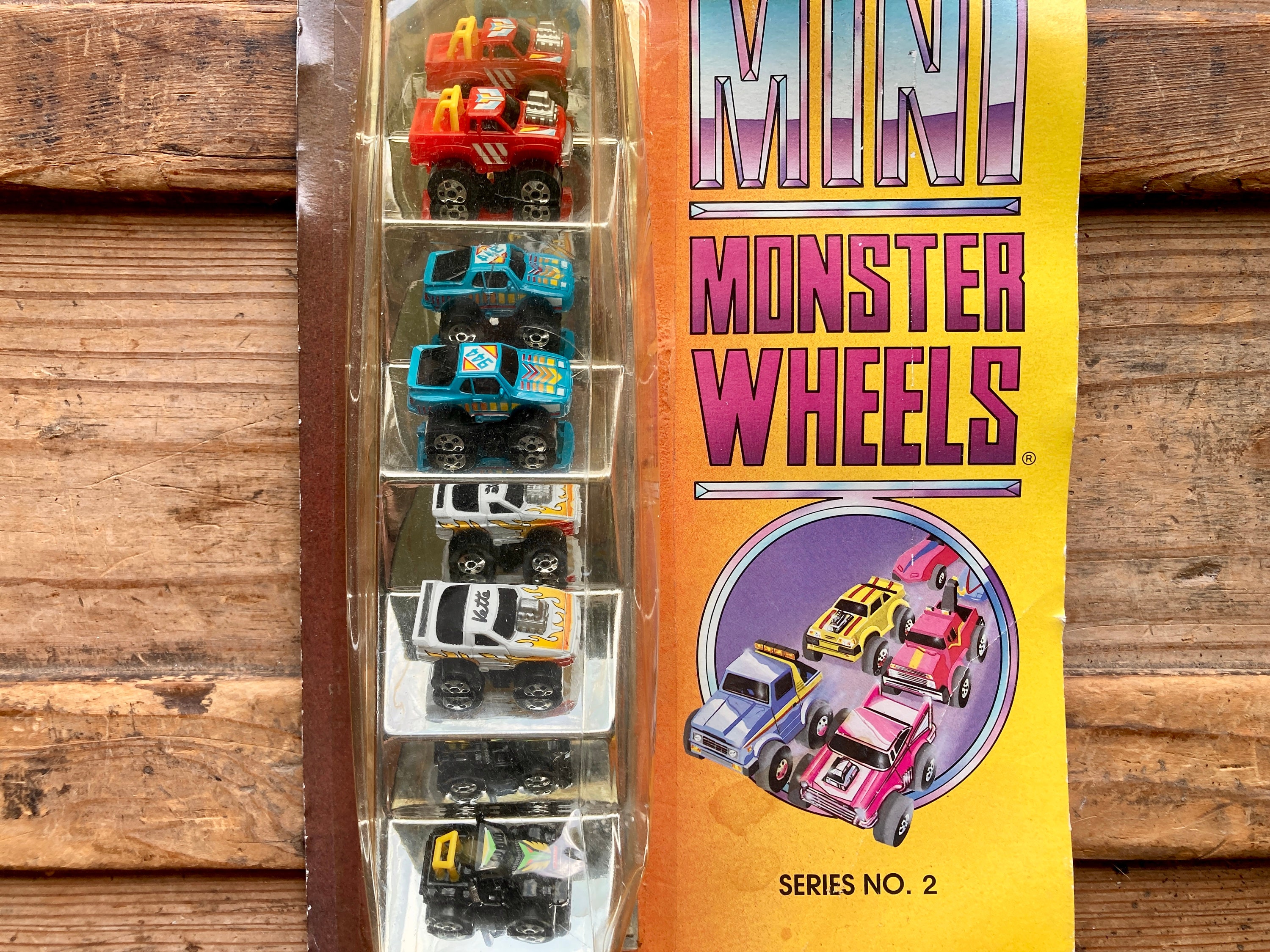 1988 Road Champs Mini Monster Wheels Series No. 2 Toy, New on Card ...