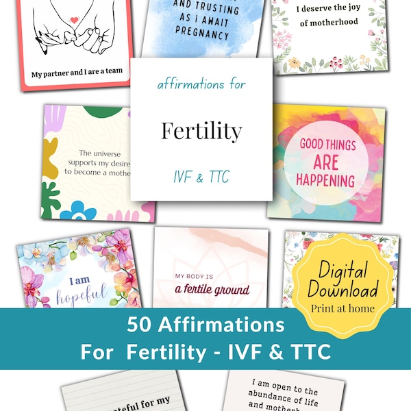 Ivf Support Card - Etsy